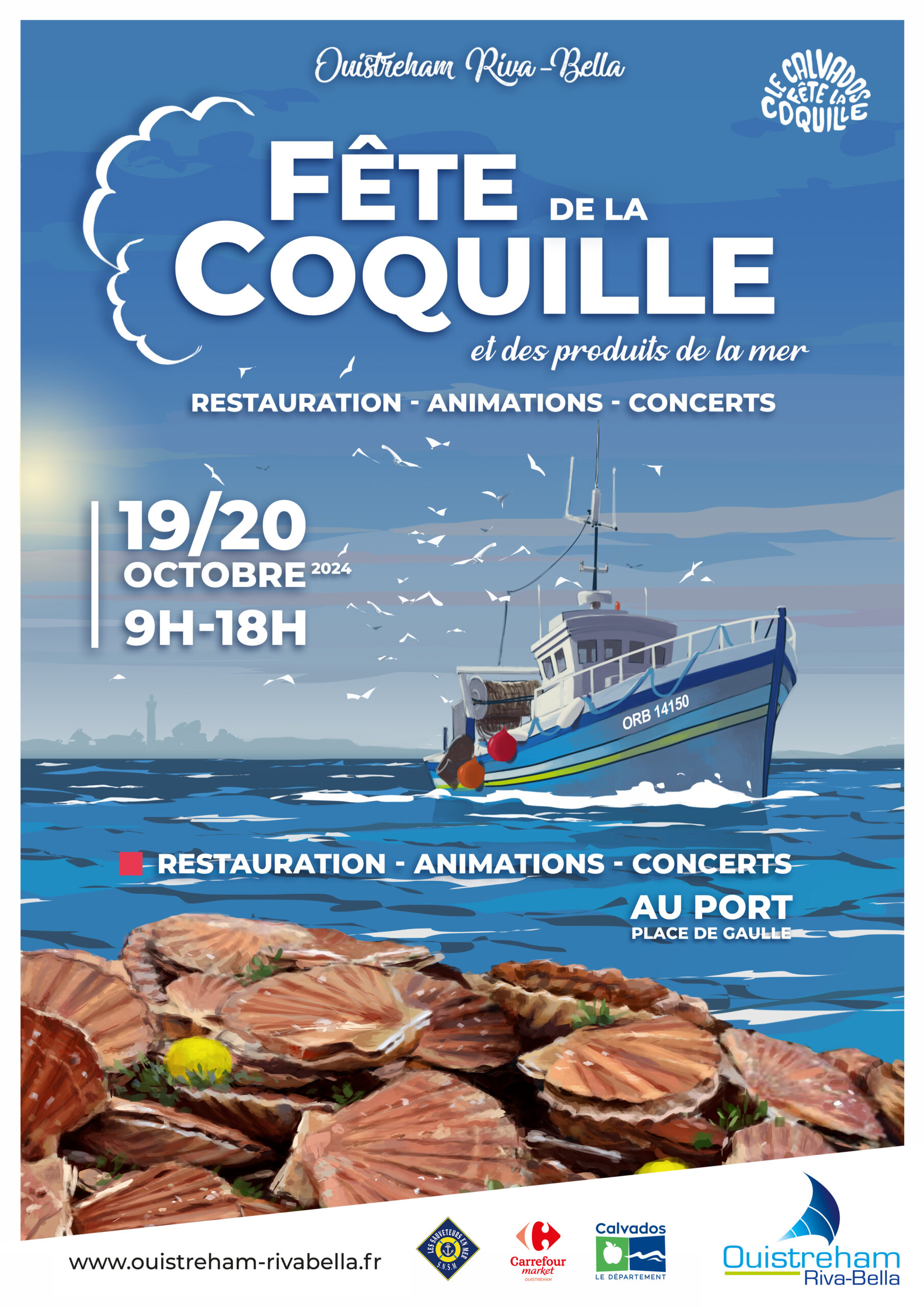 La Fête de la Coquille et des produits de la mer - 19 et 20 octobre ...